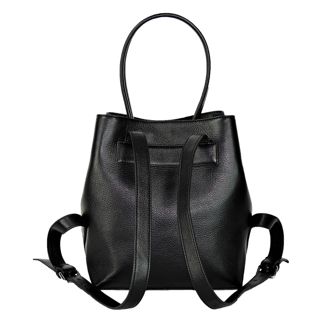 Maria Real Leather Mini Backpack Black – Inland Leather Co