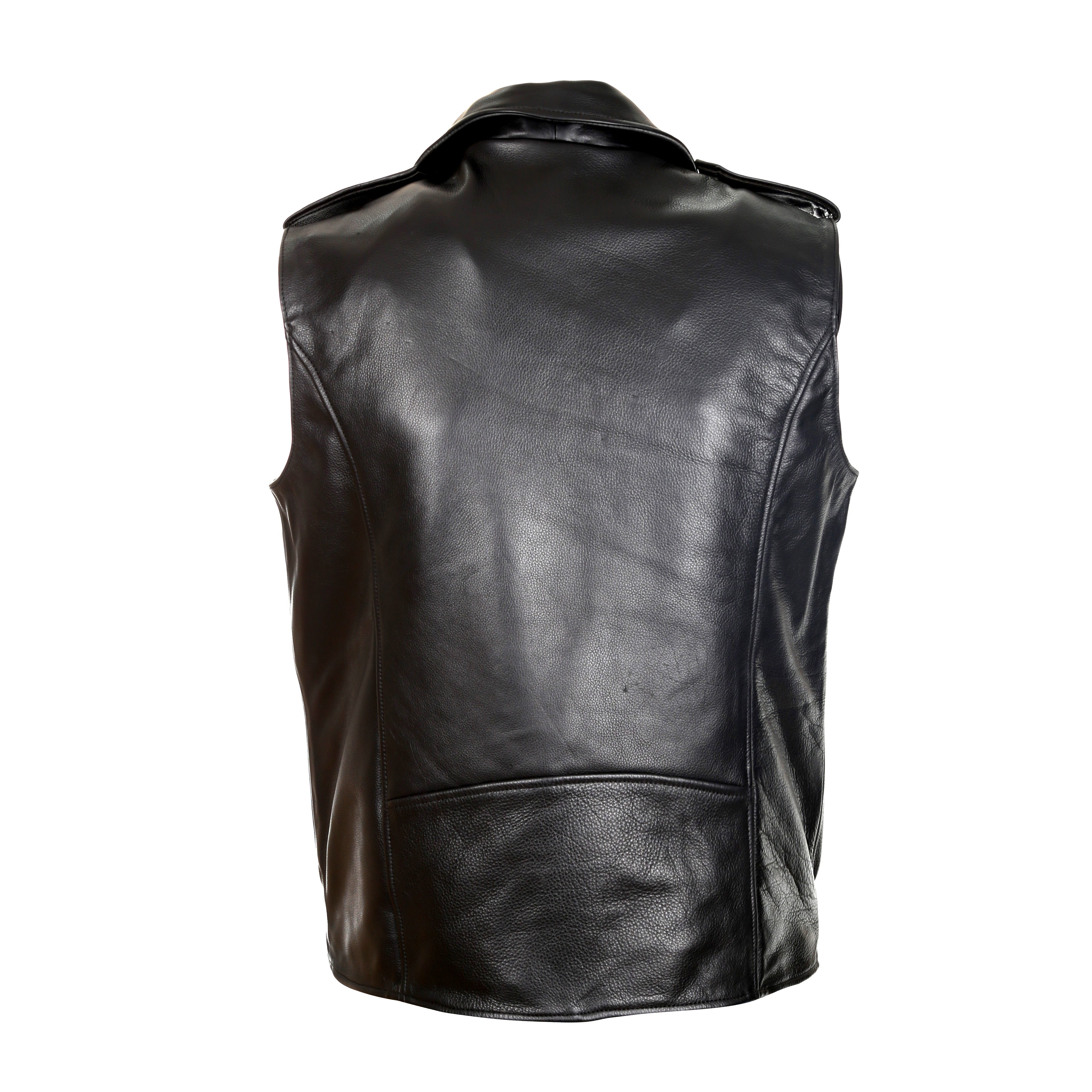 Dylan Men's Motorcycle Leather Vest – Inland Leather Co